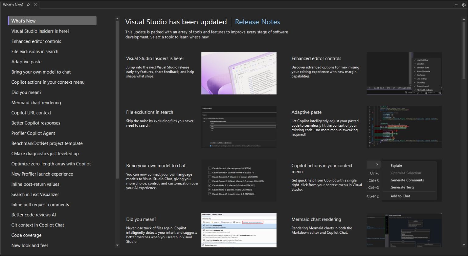 Visual Studio 2026 จะออกตัวเต็มแล้ว มีอะไรน่าสนใจบ้าง